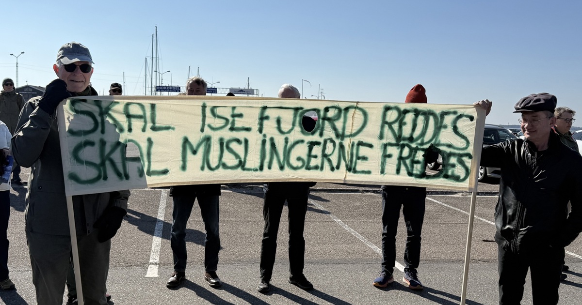 Lystfiskere og naturforkæmpere demonstrerer igen mod muslingeskrab i ...